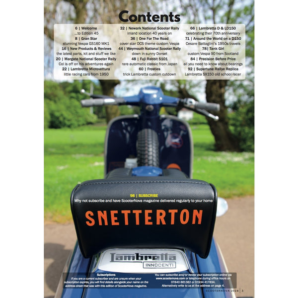 ScooterNova Magazine Edition 45 September/October 2024 – Scooter ...