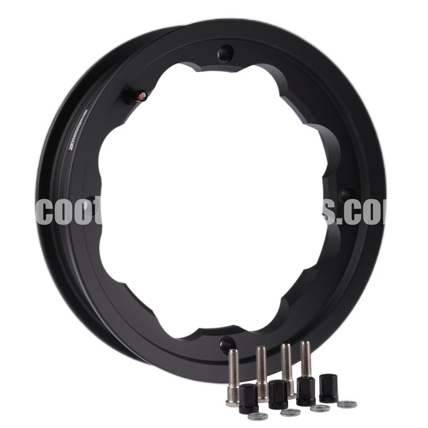 SIP Lambretta Tubeless Aluminium Wheel Rim (Matt Black) – Scooter ...