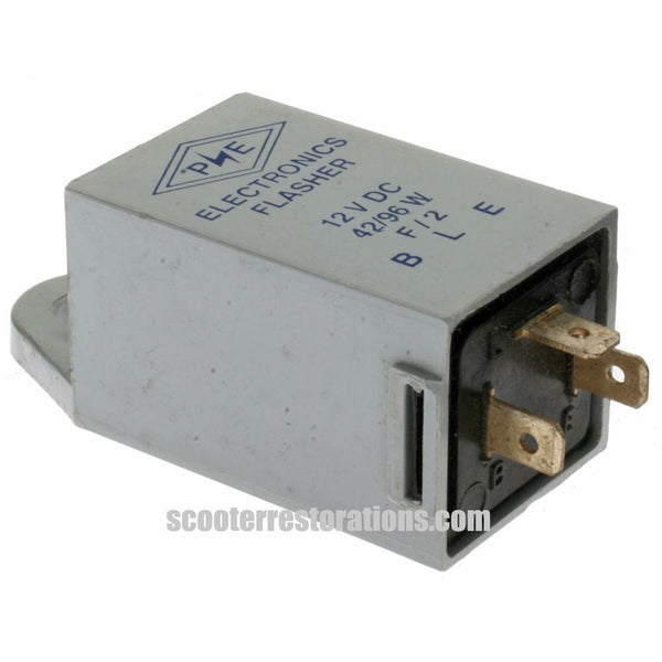Indicator Relay Switch SIL GP (Grey Plastic) 3-Pin – Scooter Restorations