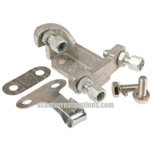 Cable Adjuster Support Block & Screw Set – Scooter Restorations