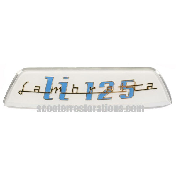Rear Frame Badge (LI125 Lambretta) Casa Lambretta C 167 – Scooter ...