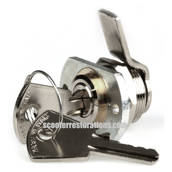 150 LD MK III Rear Frame Tool Box Lock & Keys (Casa Lambretta C 133/4 ...