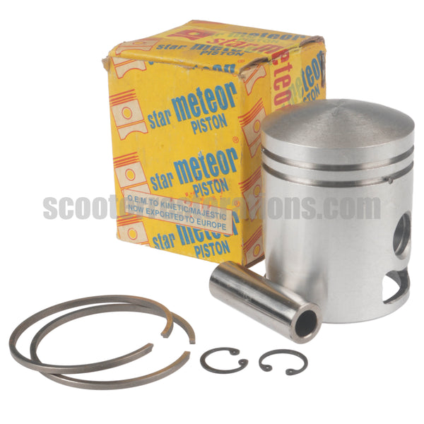 150cc Piston Kit 57.4mm (Meteor) with 2 x 2.5mm Rings (India) – Scooter ...