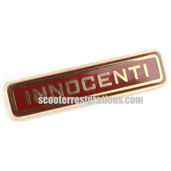 175LI 3-Wheeler Innocenti Badge (Innocenti) – Scooter Restorations