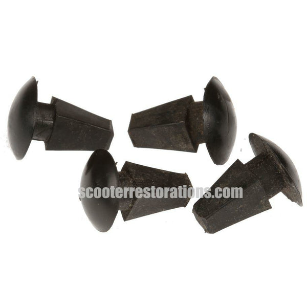 Rear Frame Plugs (Black) Set of 4 – Scooter Restorations