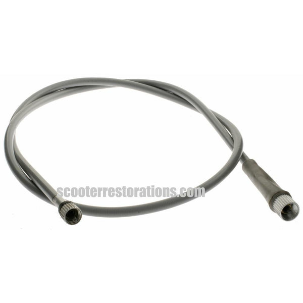 Speedo Cable Complete (Fits Indian Speedo) Grey – Scooter Restorations
